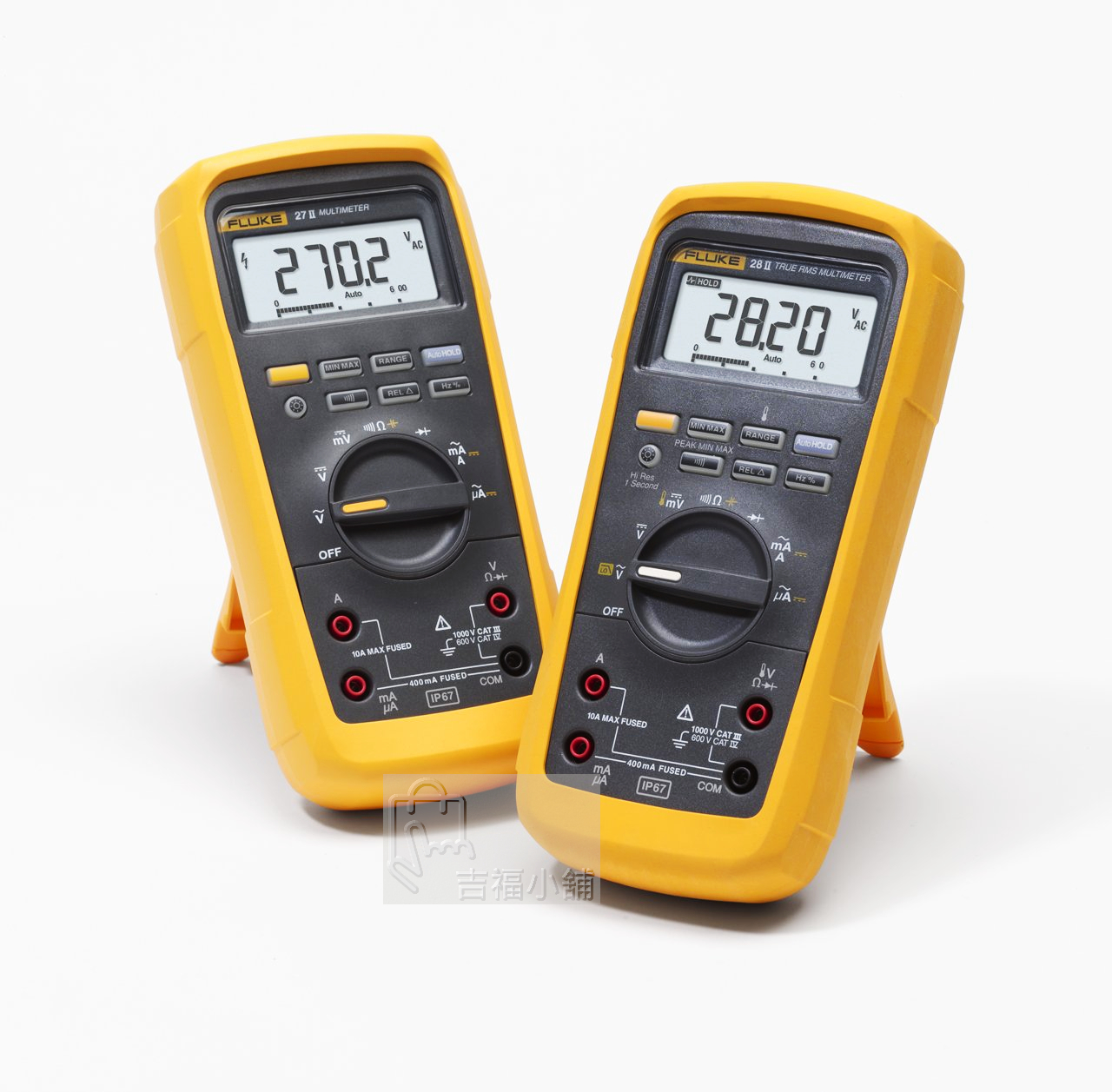 (Fluke 27-II) Fluke 27-II 防水 防塵 工業萬用表 | 熱影像儀 | 邏輯分析儀 | 電表 | 烙鐵 | 安捷電子