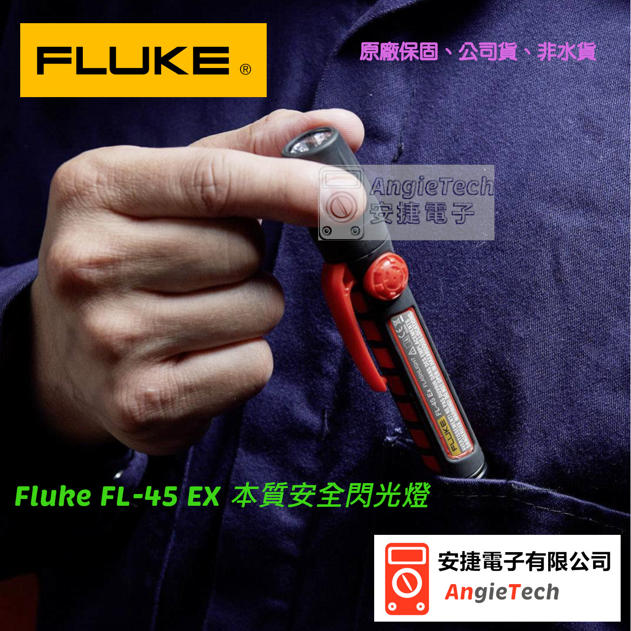 Fluke FL-45 EX 本質安全閃光燈 | 熱影像儀 | 邏輯分析儀 | 電表 | 烙鐵 | 安捷電子