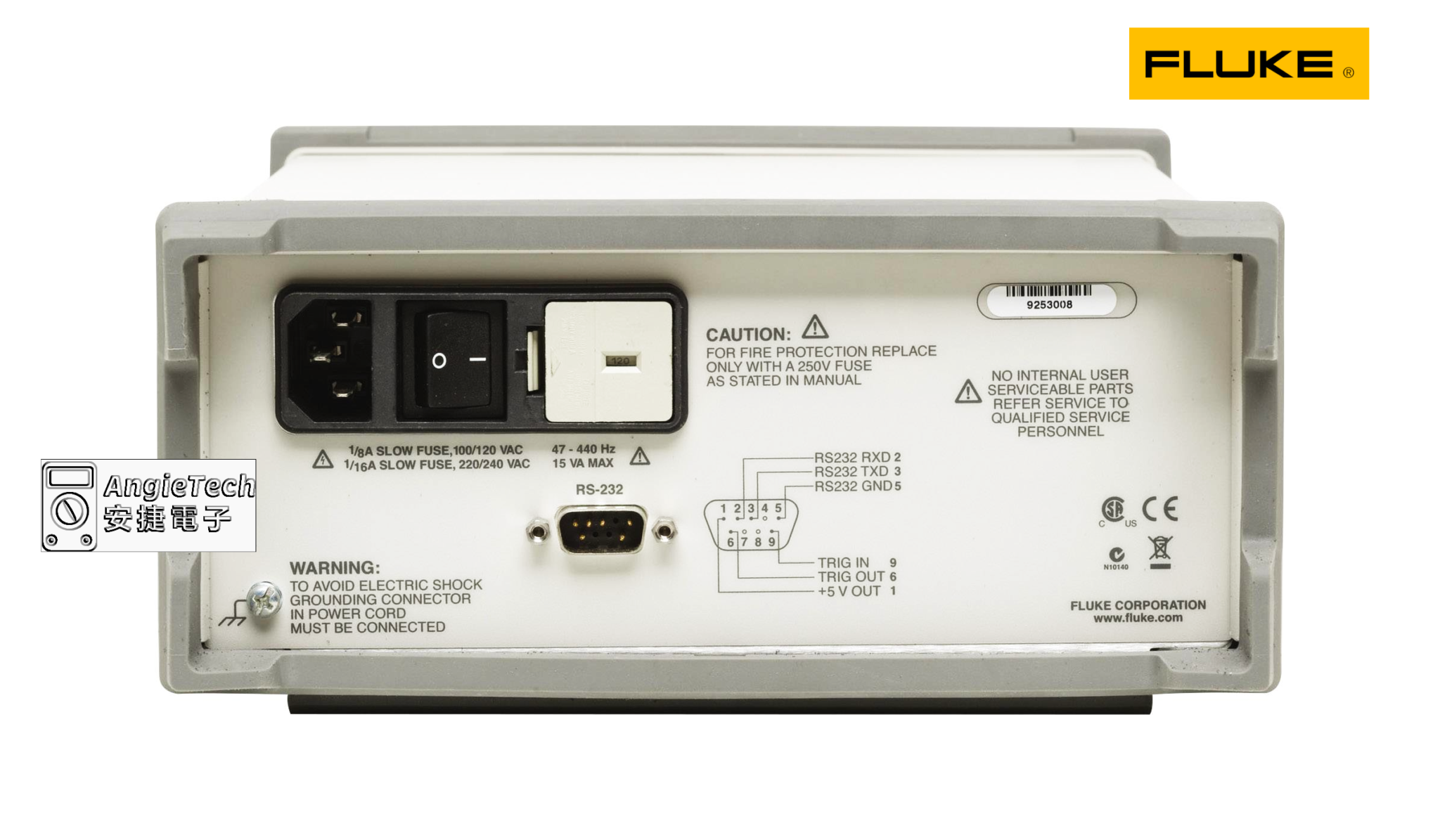 FLUKE 8808A / 5.5位桌上型電錶 | 熱影像儀 | 邏輯分析儀 | 電表 | 烙鐵 | 安捷電子
