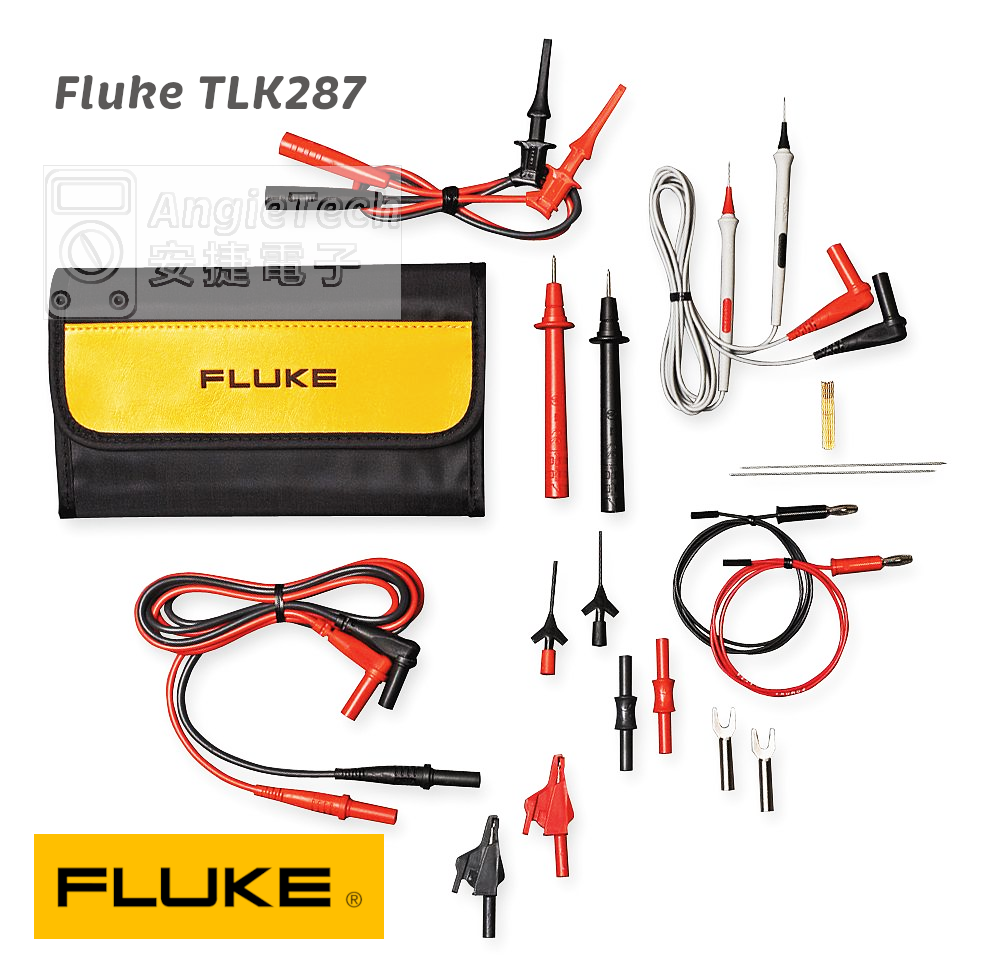 Fluke TLK287 電子高級測試線套件 | 熱影像儀 | 邏輯分析儀 | 電表 | 烙鐵 | 安捷電子